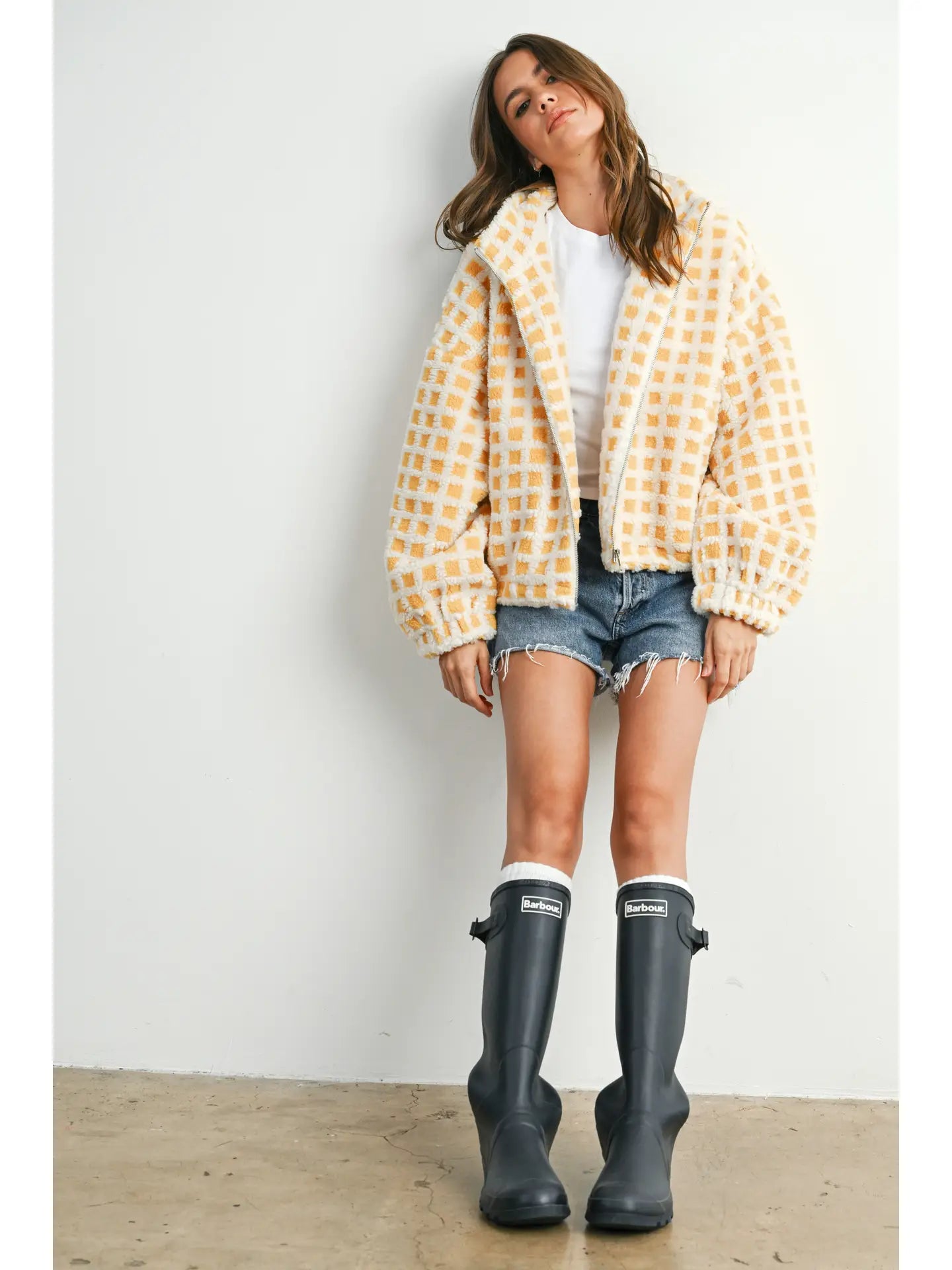 Fuzzy Sherpa Jacket – The Gingham Buffalo